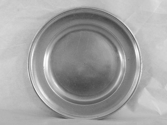 Samuel Danforth American Pewter 7-13/16 Plate, Late Eighteenth or Early ...